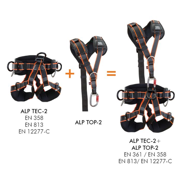 C2 Vertical Safety | Climbing Technology ALP Tec 2 Sit Harness