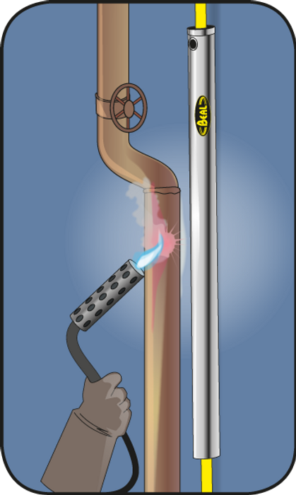 C2 Vertical Safety | Beal Hot Protector