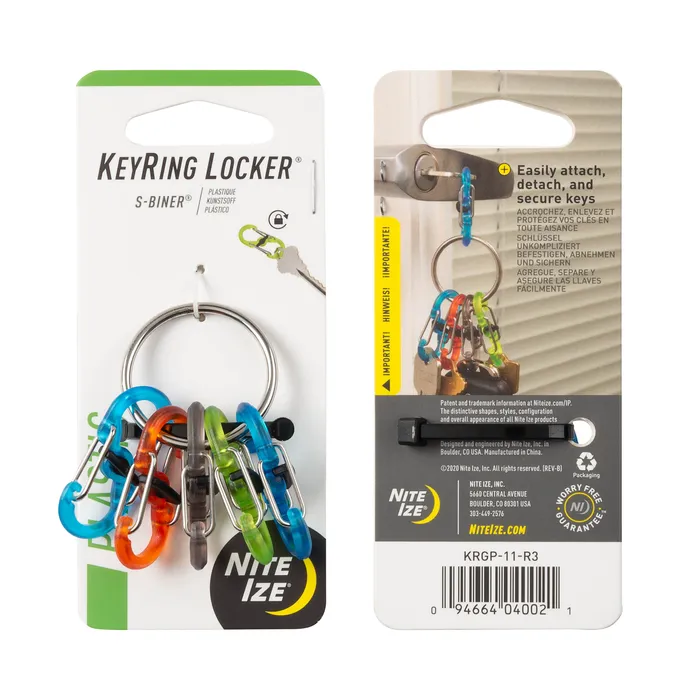 C2 Vertical Safety | Nite Ize KeyRing Locker - S-Biner?